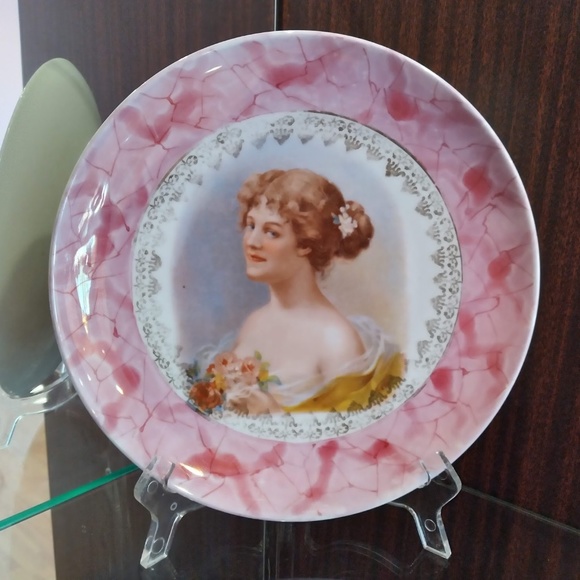 Victoria Austria | Art | Vintage Victoria Austria Portrait Decorative ...